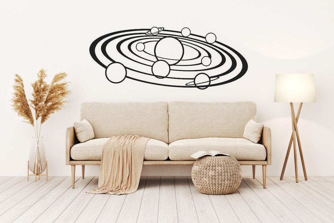 Solar System Digital Vector Download Laser Cnc Cut Svg Dxf Pdf Eps Ai ...