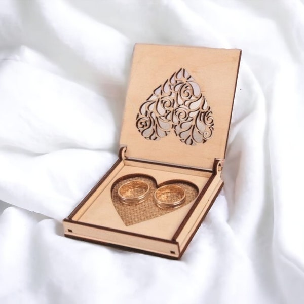 Laser Cut Ring Box - Etsy