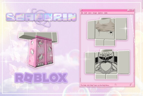 Roblox Custom Clothing Hand Drawn Commissions Cute - Etsy