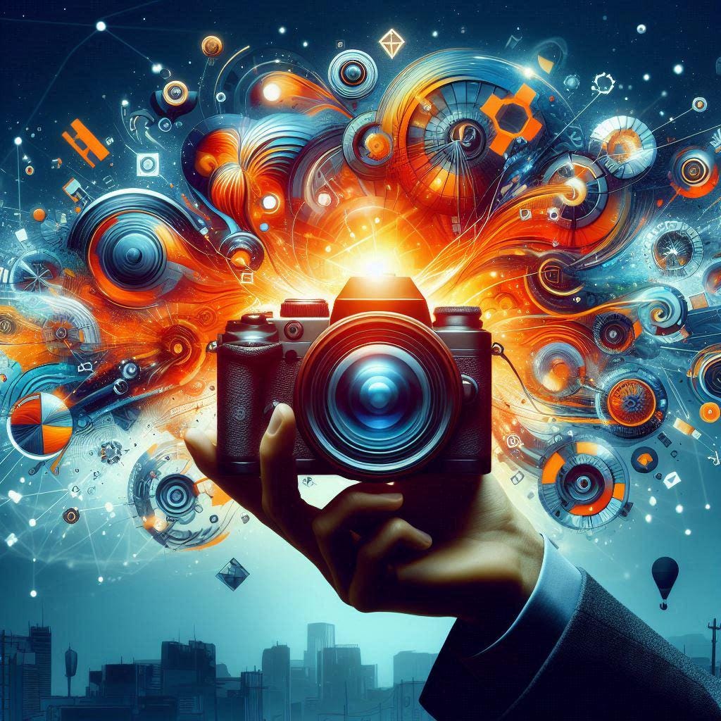 Digital Art Photography Digital Camera Logo JPG - Etsy