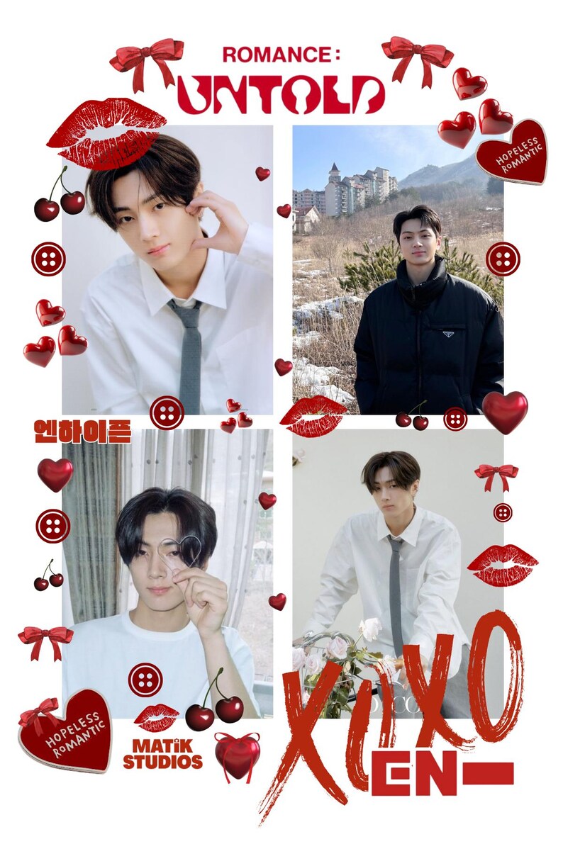 ENHYPEN Photobooth Frames – Editable Canva Template | K-pop Photobooth ...