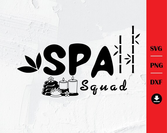Spa Squad Svg Instant Download for Cricut Design Space - Etsy Canada