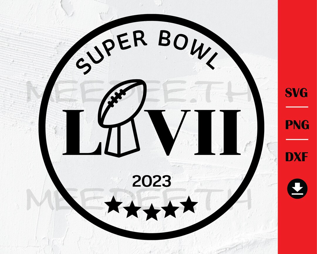 Super Bowl 2023 SVG Instant Download for Cricut Design Space - Etsy