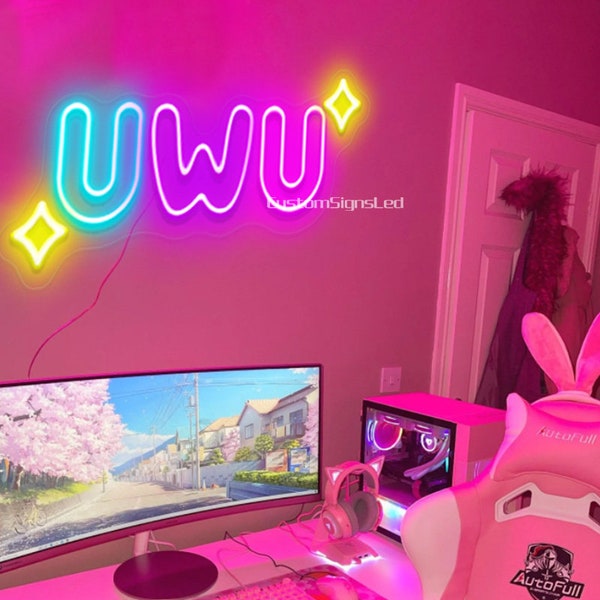 Uwu Led Sign - Etsy