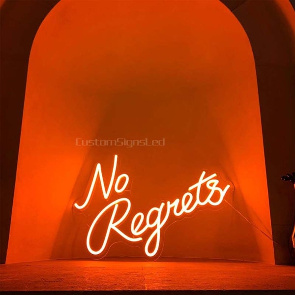No Regrets - Etsy