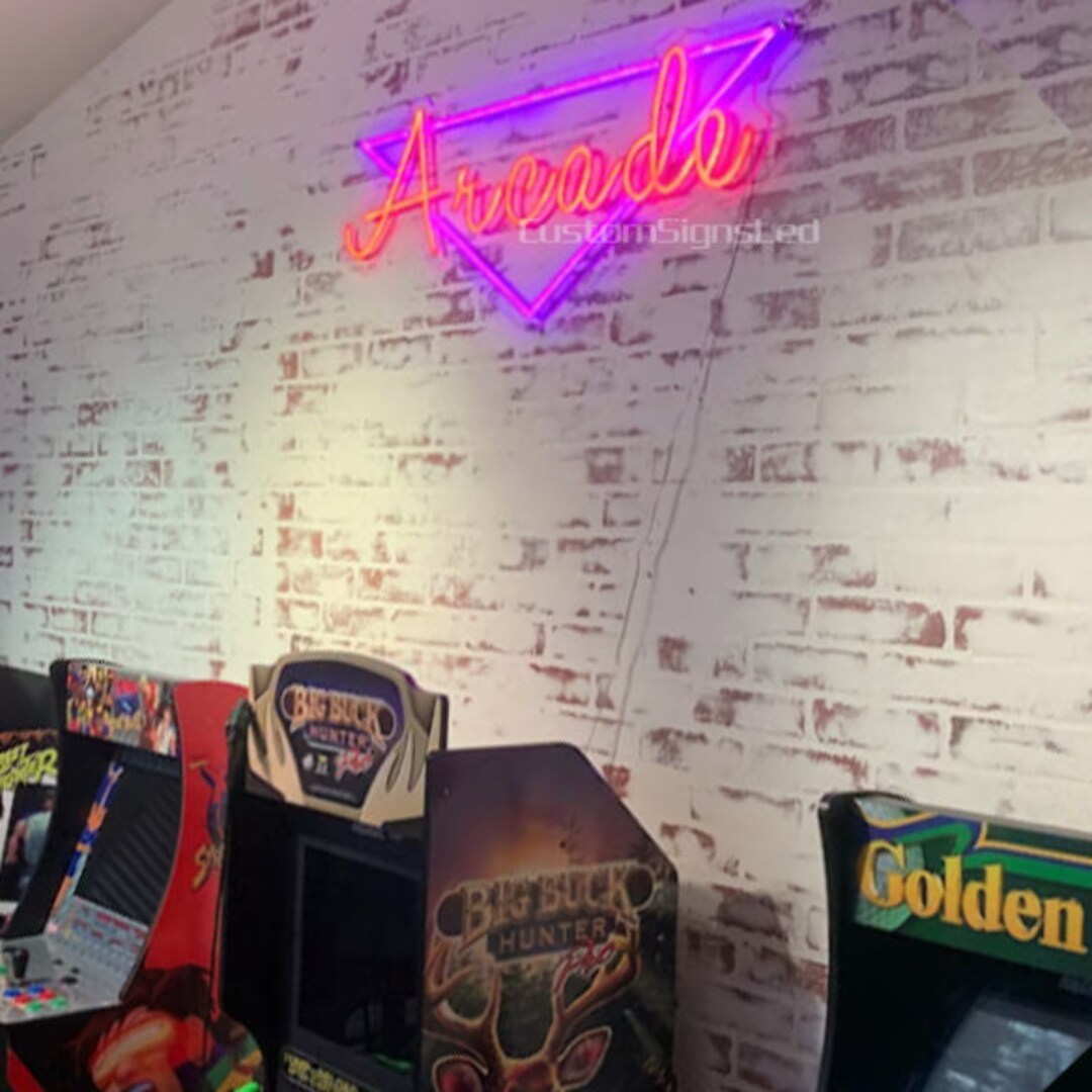 Custom Arcade LED Neon Sign Custom Neon Sign Neon Sign - Etsy Australia
