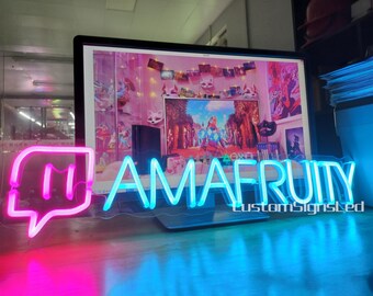 Custom Twitch Sign - Etsy