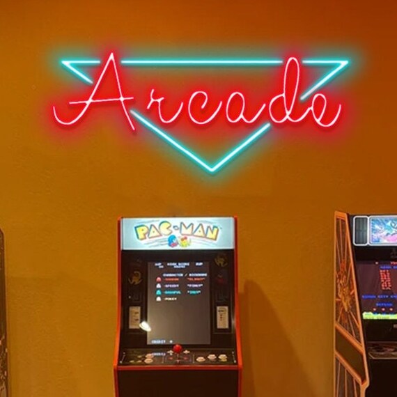 Custom Arcade LED Neon Sign Custom Neon Sign Neon Sign - Etsy