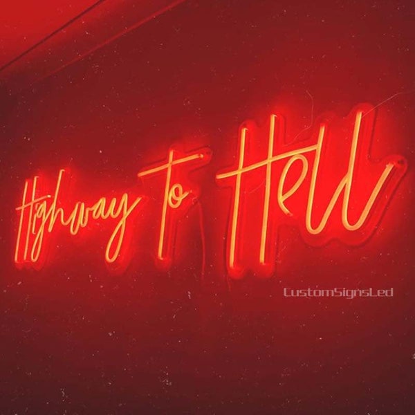 Goth Neon Light - Etsy