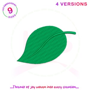 Leaf Embroidery Design, Oak Leaf Machine Embroidery, Leaf Pattern, Fall ...