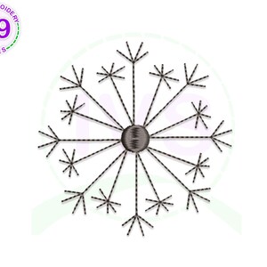 Dandelion Quilting Embroidery Design Dandelion Quilting - Etsy