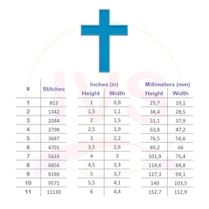 Cross Embroidery Design, Religious Machine Embroidery, Cross Pattern ...