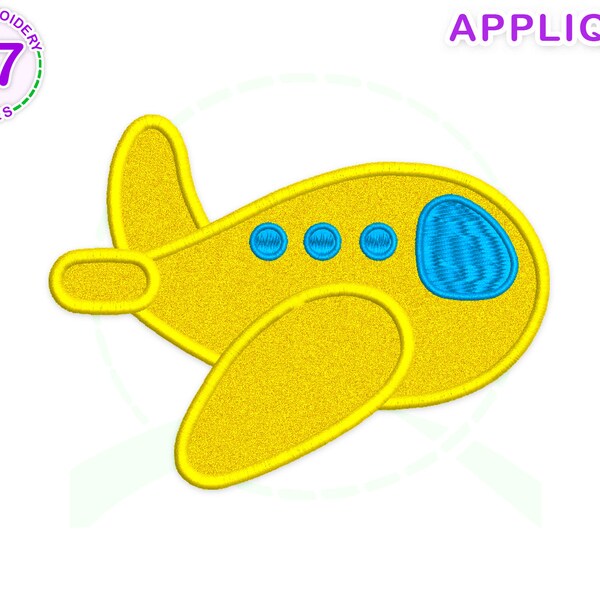 Plane Applique - Etsy