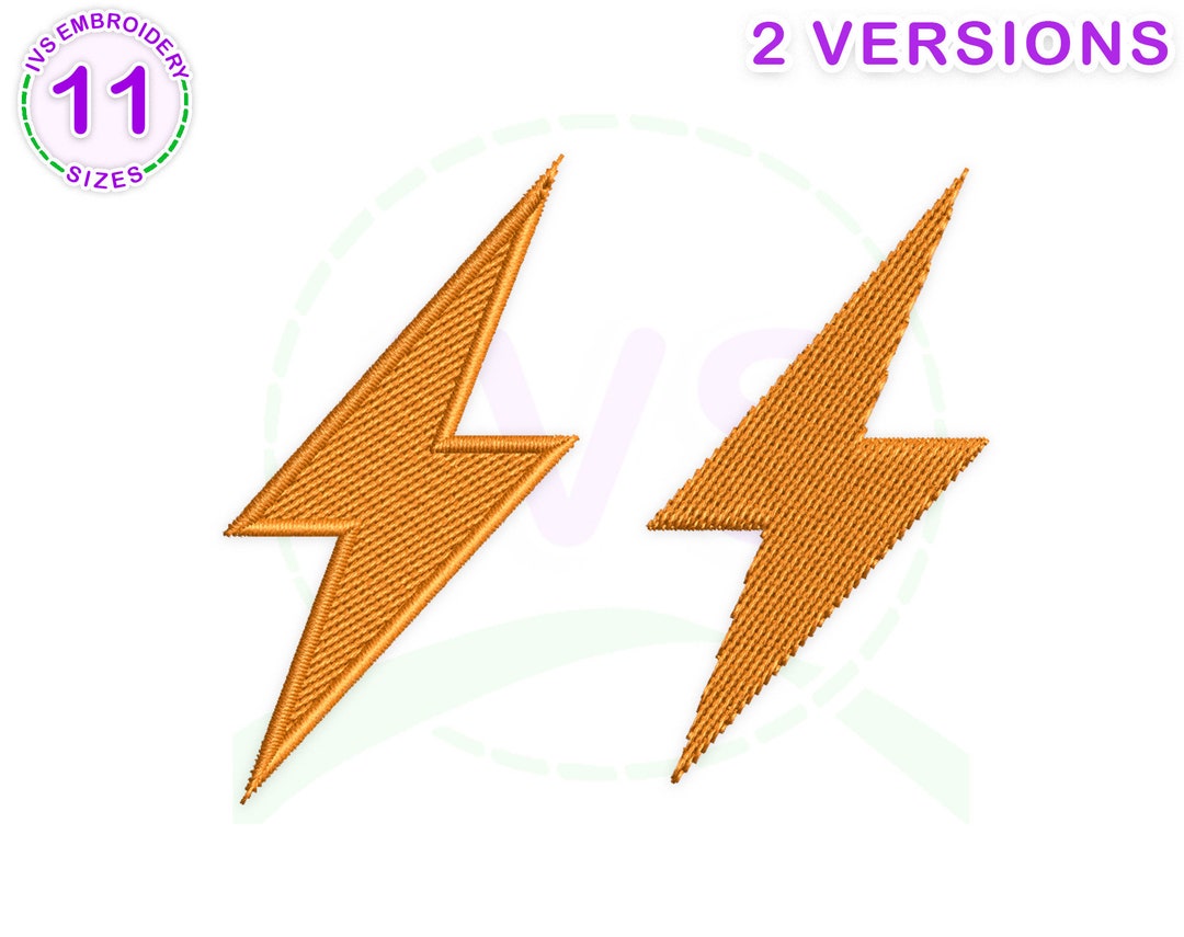 Lighting Embroidery Design, Lighting Machine Embroidery, Lighting ...