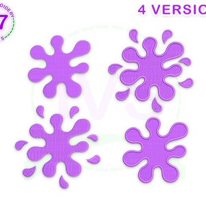 Blot Embroidery Design, Ink Blot Machine Embroidery, Blot Pattern, Back ...