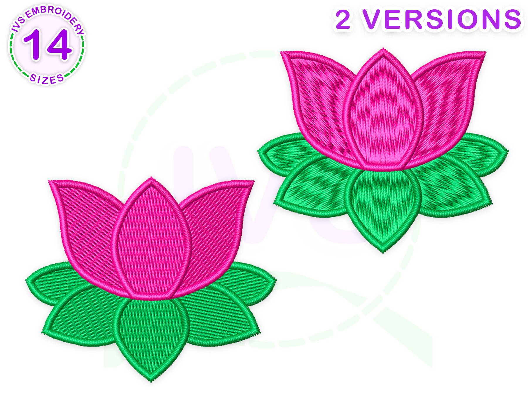 Flower Embroidery Design Spring Machine Embroidery Flower - Etsy