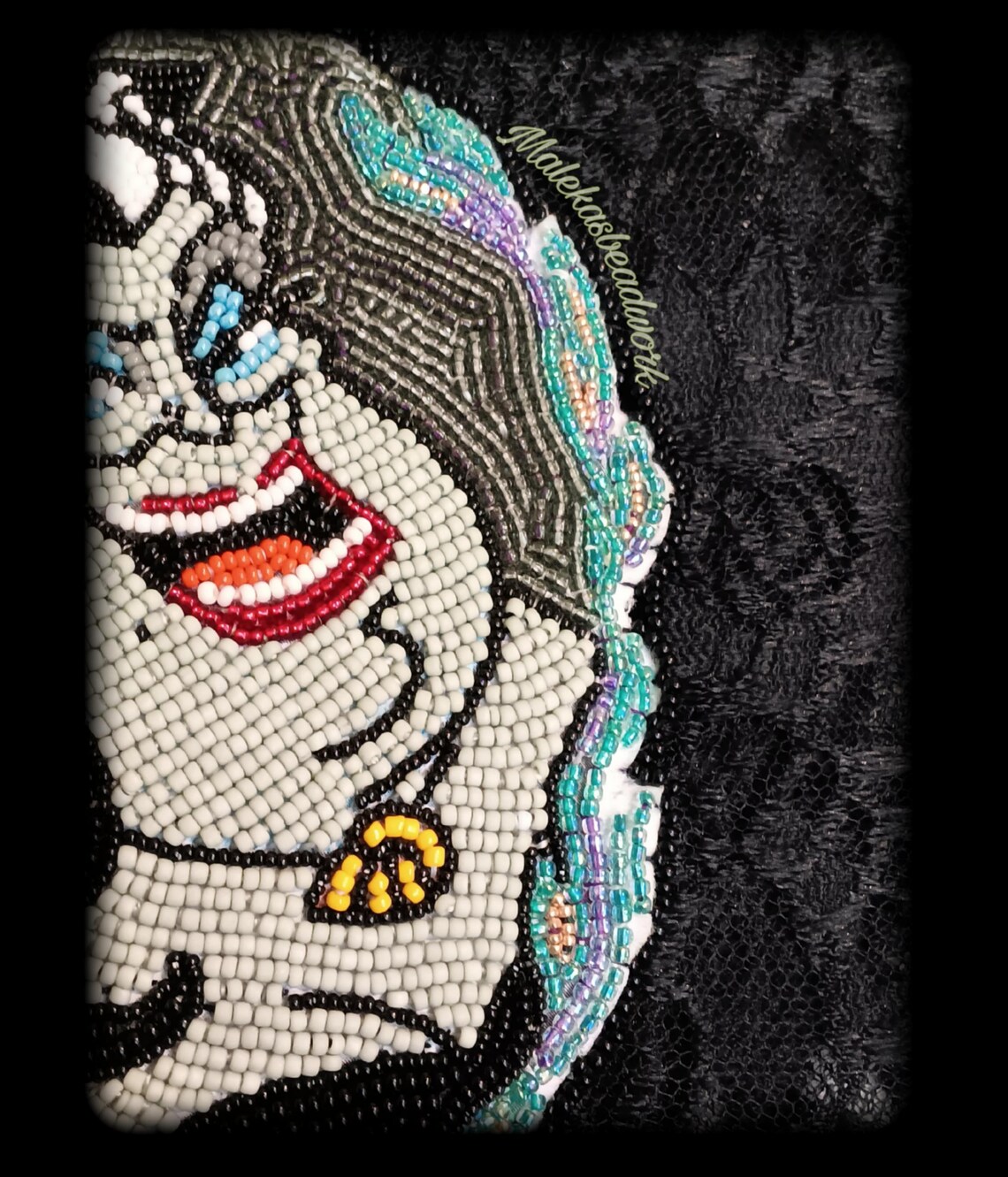 Beaded Ursela Medallion - Etsy