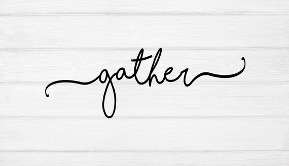 Gather Svg Fall Svg File Autumn Svg Gather Cut File Fall - Etsy