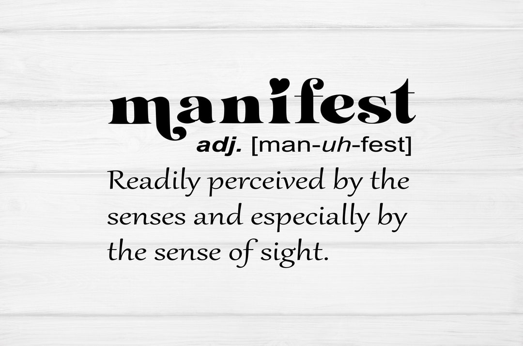 Manifest Definition Svg, Manifest Svg, Manifestation Svg, Black Woman ...