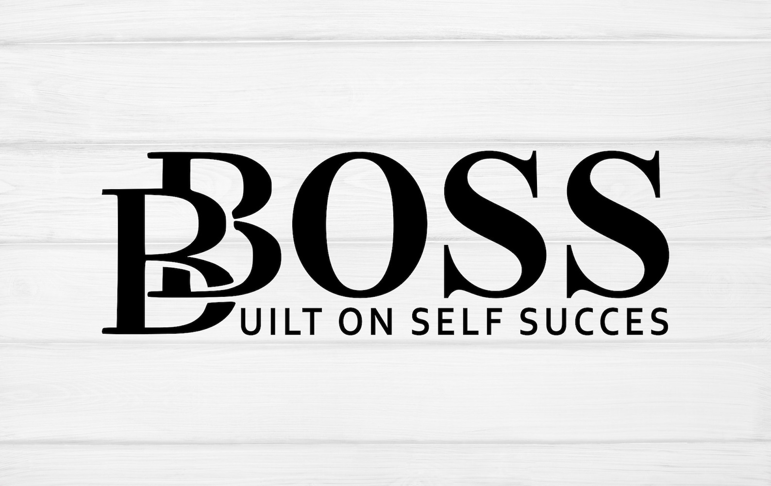 Boss Built on Self Success Svgblack History Svgblack Month - Etsy