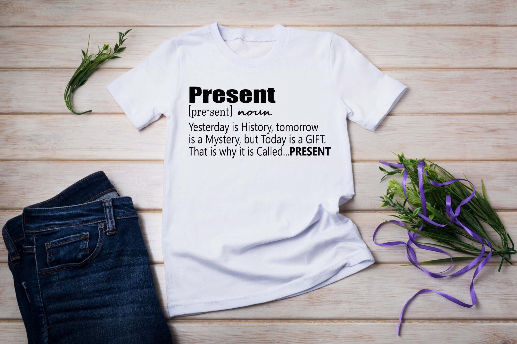 Present Definition SVG, Inspirational Quote, Black Woman Art (digital ...