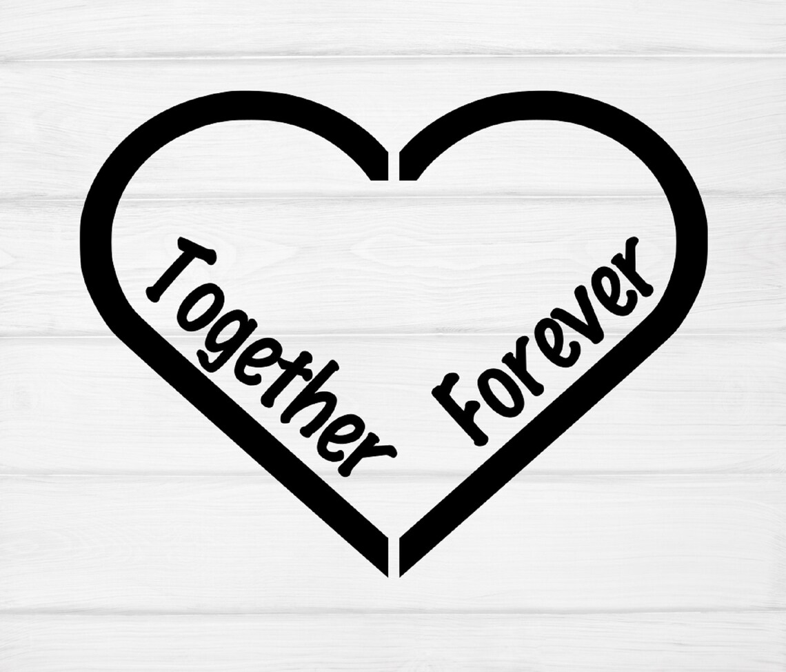 Together Forever Svg Bundle Svg Together Svg Forever Svg - Etsy Ireland
