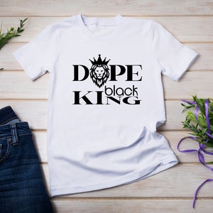 Dope Black King Svg,dope Black Dad Svg,black Father Svg,black Girl ...