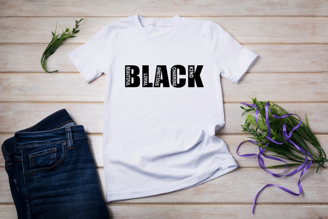 Black SVG Black Woman Svg Blacknificent Svg Black Girl | Etsy