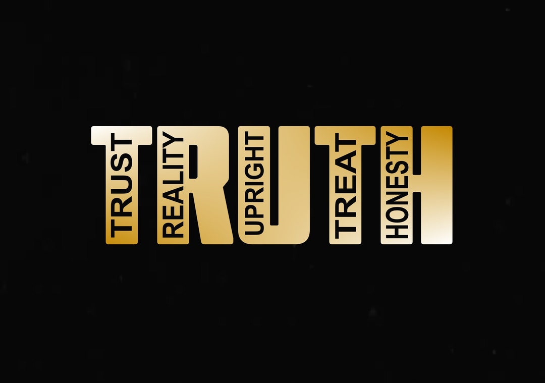 Truth Svg, Trust Svg, Honesty Svg, Treat Svg, Reality Svg, Pray Svg ...