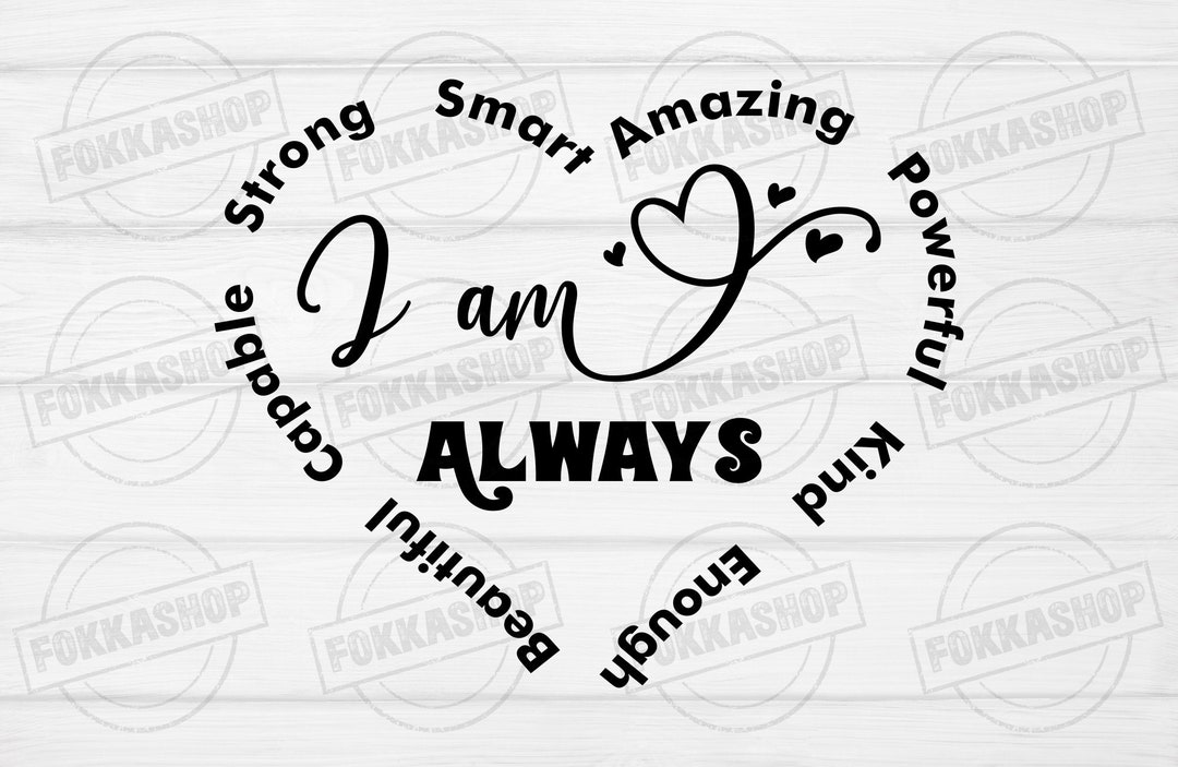 I Am Svg Beautiful Amazing Woman SVG, A Strong Woman Boss Babe Svg ...