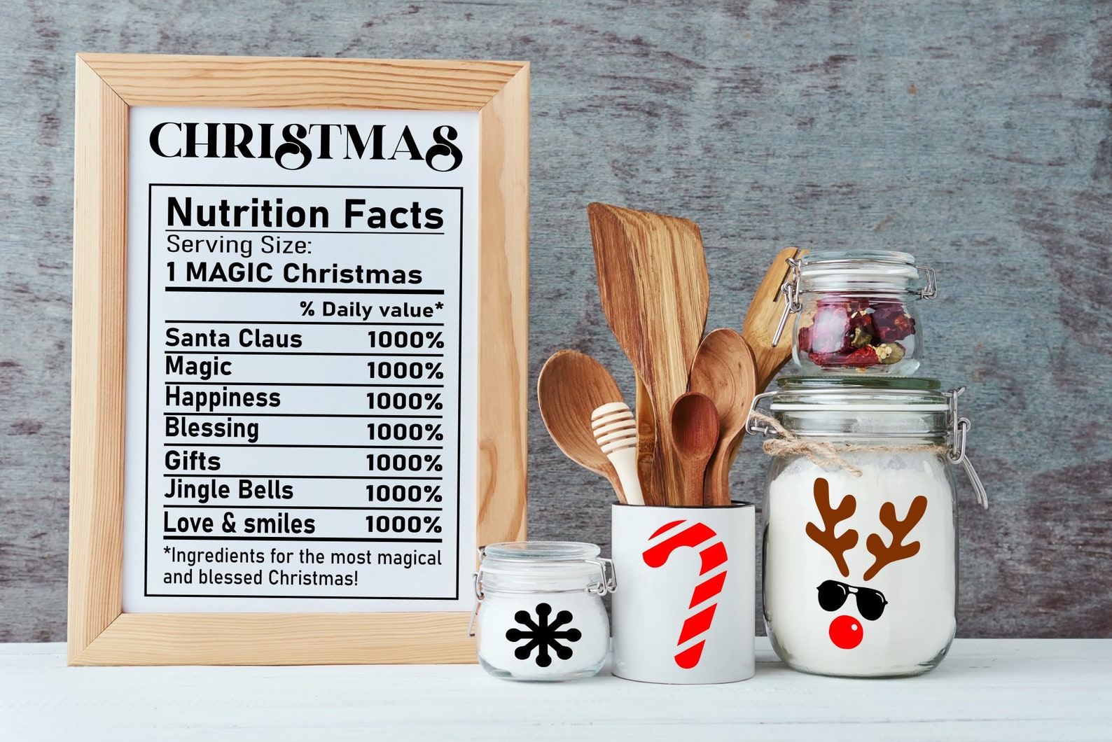 Christmas Nutrition Facts Svg,christmas Svg,xmas Svg,xmas Nutrition ...