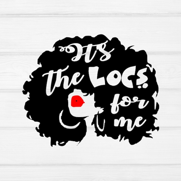 Locs Svg - Etsy