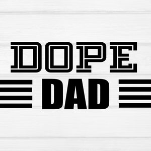 Dope Dad SVG, Dope Black Dad Svg, Black Father Magic Svg,svg Cut Files ...