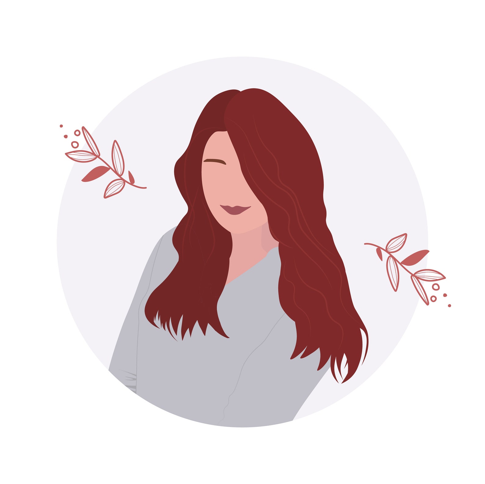 Stylized Faceless Portrait Customised portrait Sketch from | Etsy