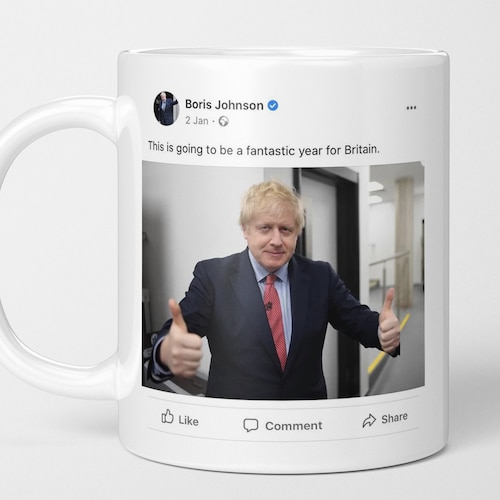 Funny Mug Boris Johnson Tweet Mug Handmade Gifts for Him - Etsy UK