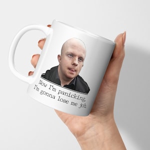 Bald Nonce Meme Mug | Ruined My Holiday | Now I'm Panicking | Funny ...