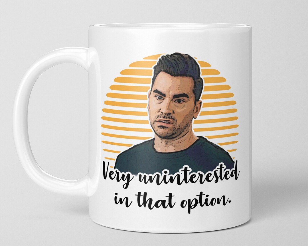 Schitt's Creek David Rose Gift Mug | David Rose Very Uninterested in ...