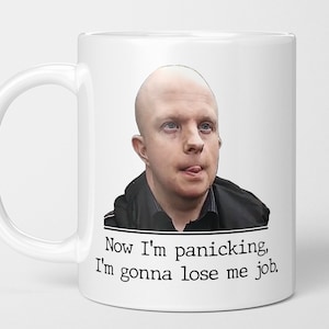 Bald Nonce Meme Mug | Ruined My Holiday | Now I'm Panicking | Funny ...