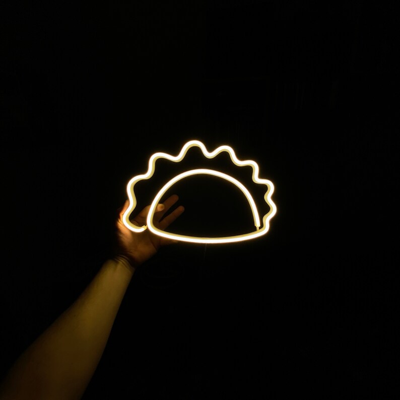 Dumplings Neon Sign Led Lamp for Kitchen and Bar Street Food - Etsy