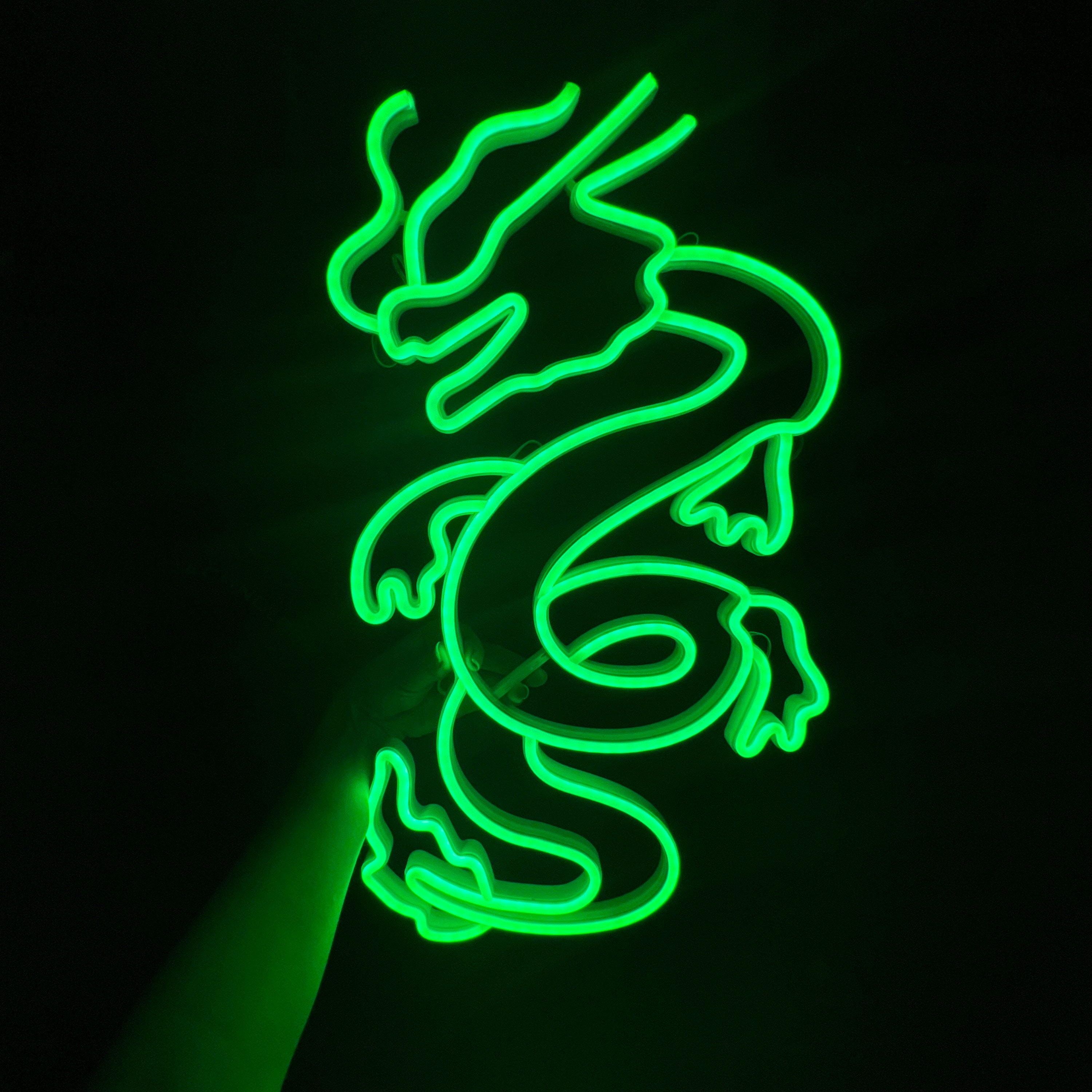 Chinese Dragon Neon Sign Custom Led for Tattoo Artist Wall - Etsy
