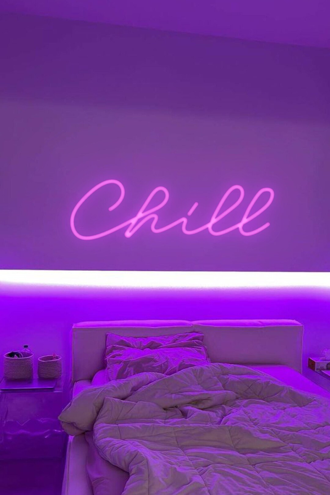 Chill LED Neon Light Relaxing Room Decor Gift for Friends Modern ...