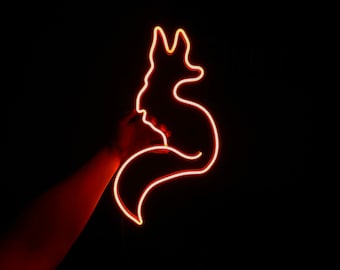 Led Fox Sign - Etsy