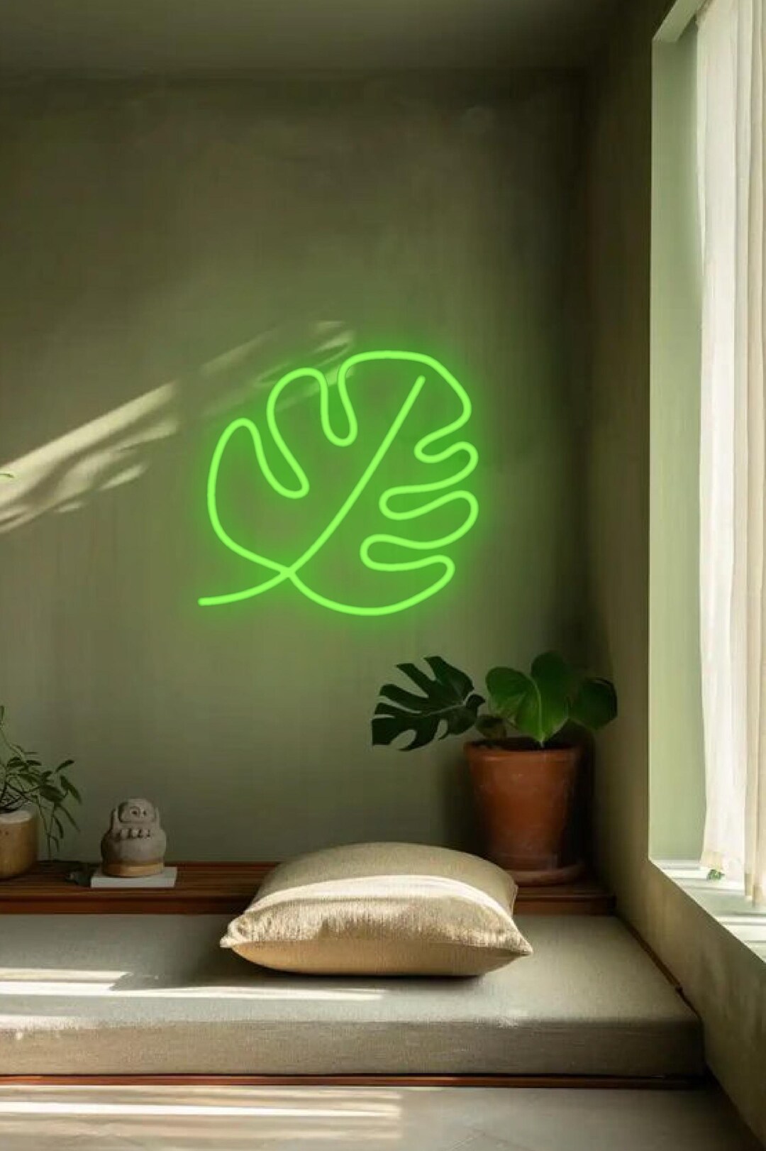 Monstera LED Neon Light Perfect Plant Lover Gift for Bedroom Wall Art ...