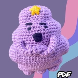 PATTERN for Crochet Lumpy Space Princess Digital Pattern for Adventure ...