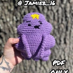 PATTERN for Crochet Lumpy Space Princess Digital Pattern for Adventure ...