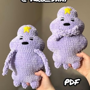 PATTERN for Crochet Lumpy Space Princess Digital Pattern for Adventure ...