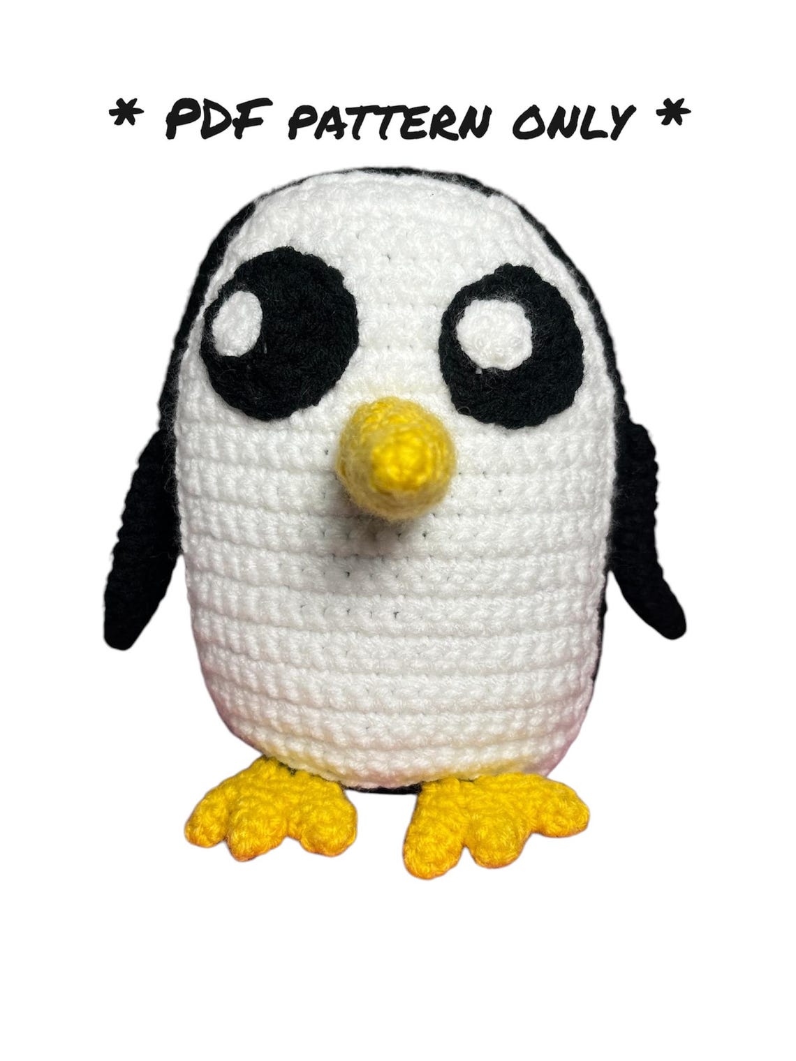 PATTERN for Crochet Plush Gunter the Penguin Digital Pattern for ...
