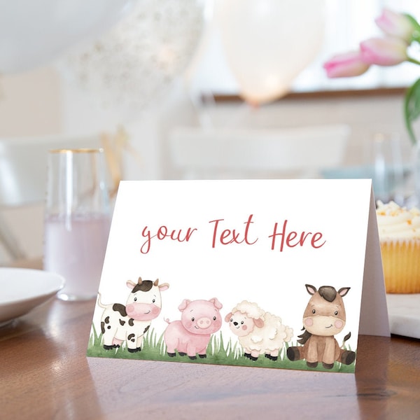 Farm Birthday Decorations - Etsy