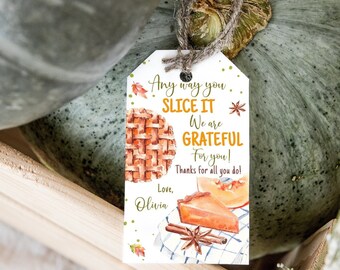 Pie Gift Tags | Etsy