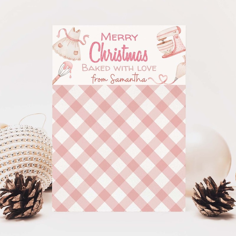 Christmas Cookie Card - Etsy